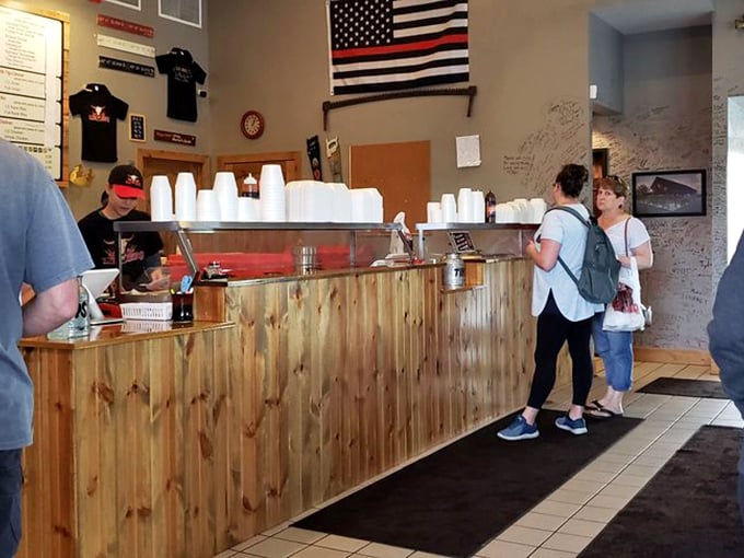 The counter of dreams, where ordering becomes an art form and "I'll take one of everything" is a perfectly reasonable request.