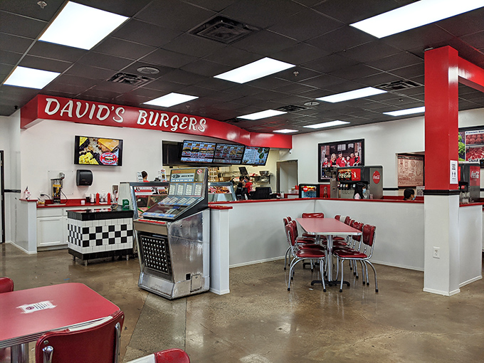 The counter where burger dreams come true, manned by people who understand that fast food doesn't have to taste fast.