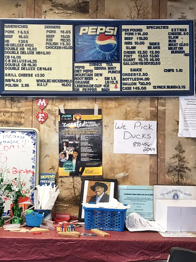 Behind every great barbecue joint is a counter where magic happens. Order, pay, and prepare for a life-changing meal.