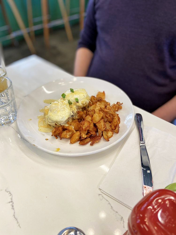 Benedict innovation that would make eggs Benedict himself proud &ndash; if he were a real person and not just a brunch legend.