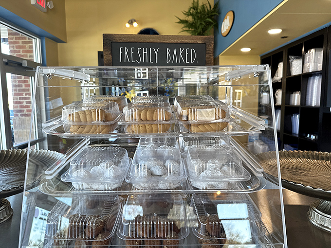 "Freshly Baked" isn't just a sign&mdash;it's a promise. These display cases hold the kind of Greek pastries worth breaking any diet for.