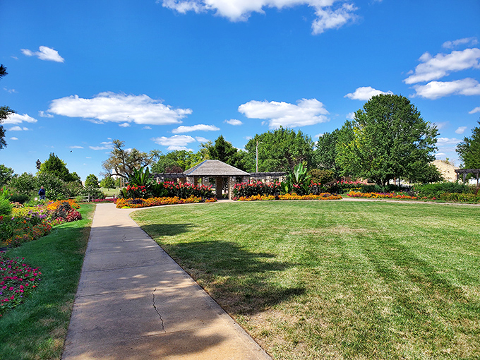 Eisenhower Park's manicured gardens and winding pathways offer a peaceful respite&mdash;the kind of green space that makes you want to kick off your shoes and stay awhile.