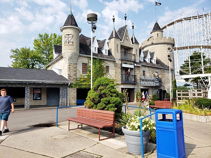 Frankenstein's Castle stands as a delightfully campy haunted attraction&mdash;where the scares are just serious enough to make Dad pretend he wasn't startled.