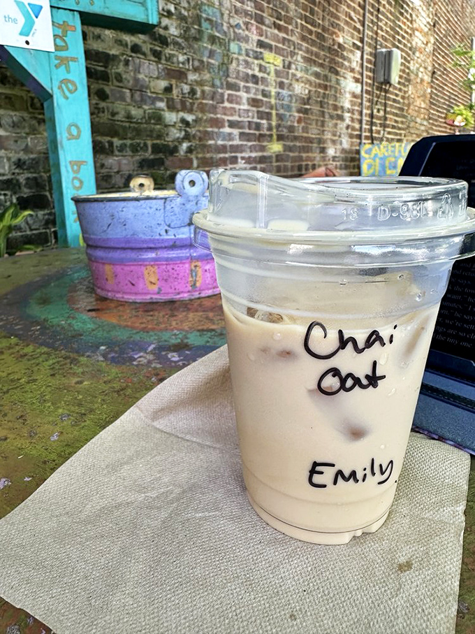 Chai Cat written on your cup feels like joining a secret club where the membership fee is just having excellent taste in beverages.