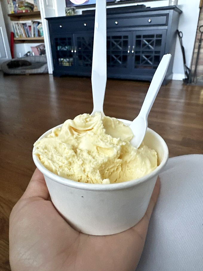This sunny cup of lemon custard goodness is summer incarnate, ready to brighten even the cloudiest Colorado afternoon.