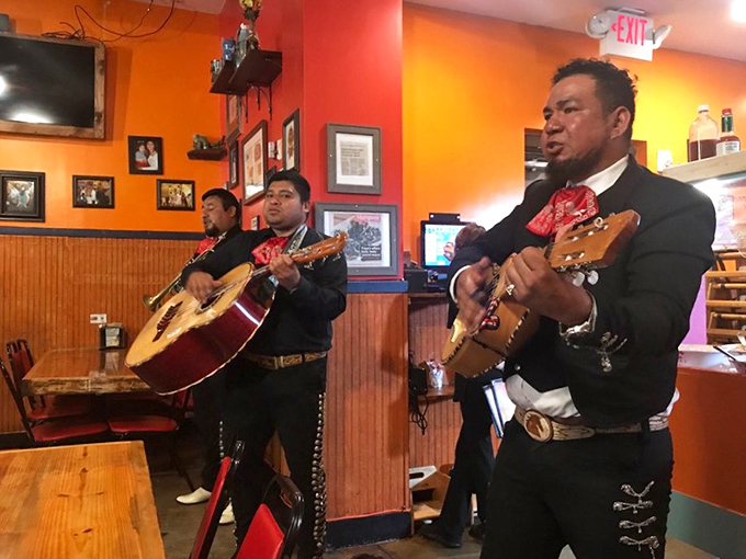 Live music transforms dinner into an event. These musicians aren't just playing songs; they're providing the soundtrack to your memorable meal. 