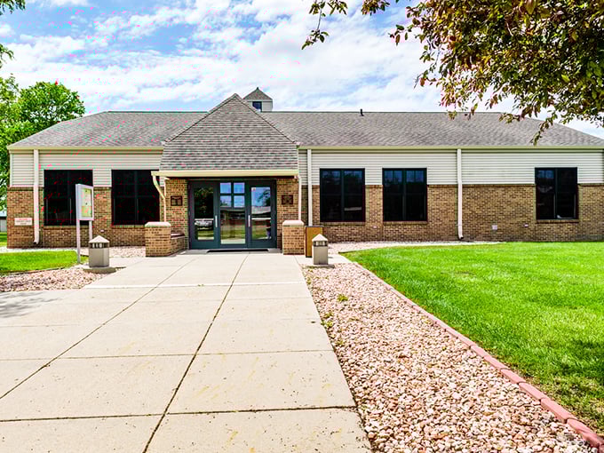 The Red Cloud Community Center blends modern function with prairie aesthetics&mdash;a gathering place where the town's future is shaped.