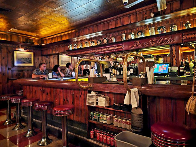 The bar doesn't need mixologists with waxed mustaches—just skilled hands that know exactly how cold that martini should be after all these years.