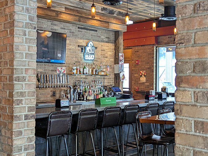 The bar at Bear's offers liquid courage for those about to embark on epic meat adventures – or the perfect place to celebrate conquering the menu.