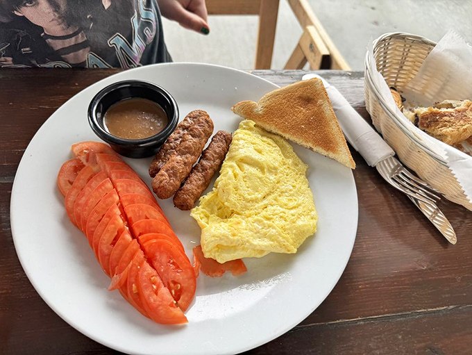 Breakfast simplicity that proves sometimes less is more&mdash;unless we're talking about those perfectly sliced tomatoes, then more is definitely more.