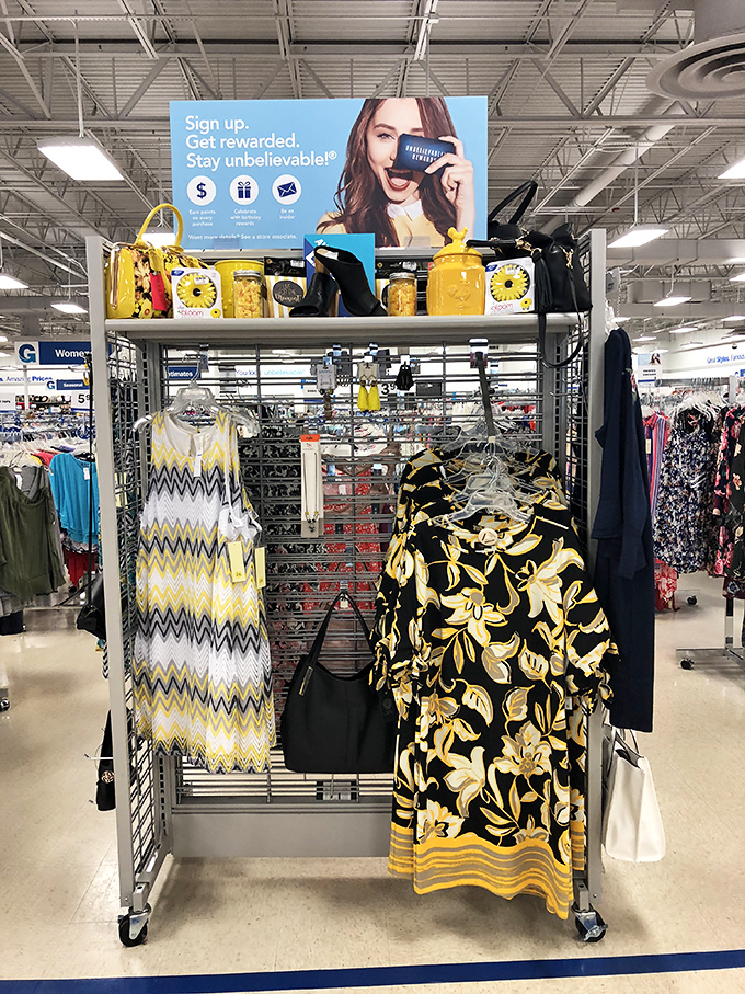 A sunny display of yellow-themed fashion that proves looking bright doesn't have to cost a small fortune.