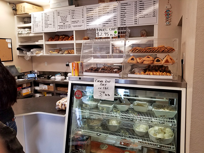 The bakery counter&mdash;where willpower goes to die and diet plans are forgotten. Those hamantaschen and rugelach are basically edible time machines.