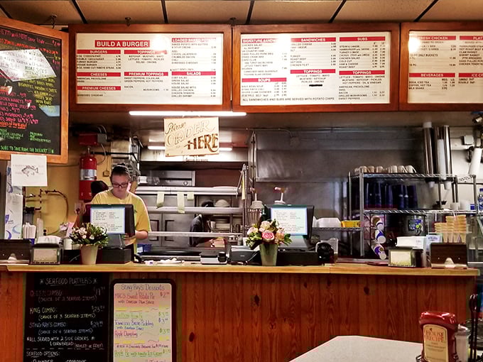 The heart of any great local spot &ndash; a counter where regulars have their usual orders memorized and newcomers get the best recommendations.