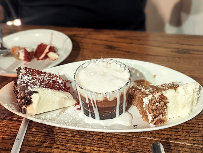 A dessert sampler that solves the age-old dilemma of choosing just one sweet ending&mdash;though it creates a new problem of which delicious bite to take first.
