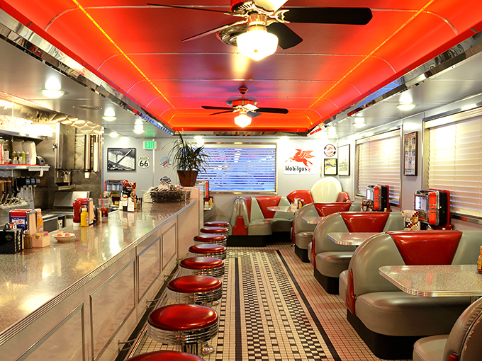 The classic diner layout isn't just efficient&mdash;it's a carefully choreographed dance floor where comfort food performs its greatest hits.