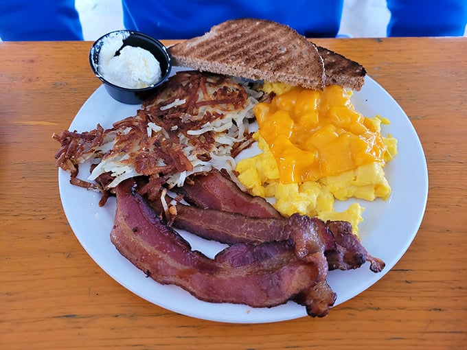 Breakfast that doesn't whisper "good morning"&mdash;it belts it out like a Bavarian folk song, with bacon as the chorus.