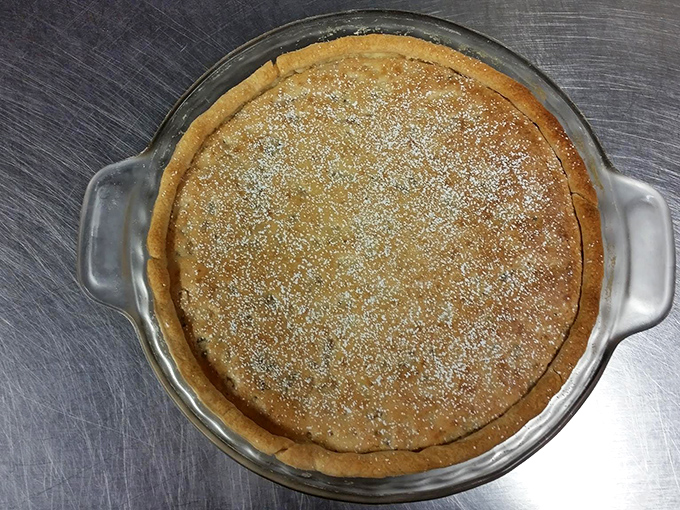 Homemade pie that would make your grandmother simultaneously proud and jealous. The perfect sweet finale to a savory symphony.