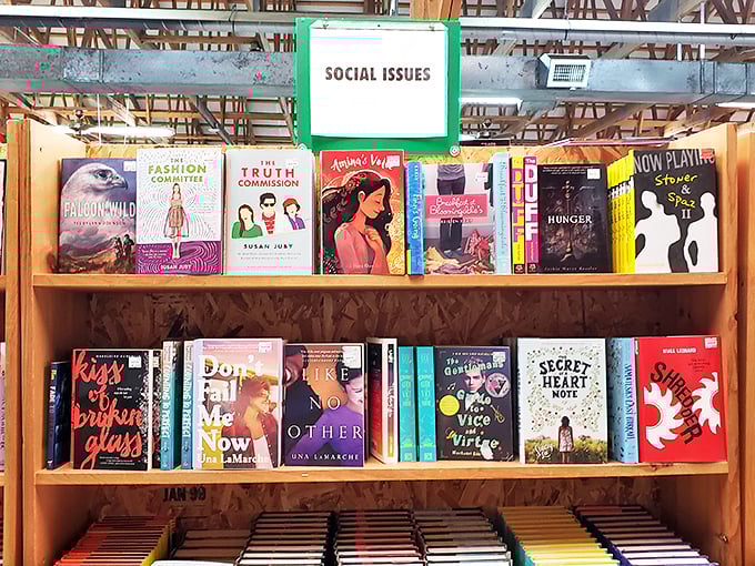 The social issues section: where important conversations begin between covers. These books don't just tell stories—they change minds and open hearts.