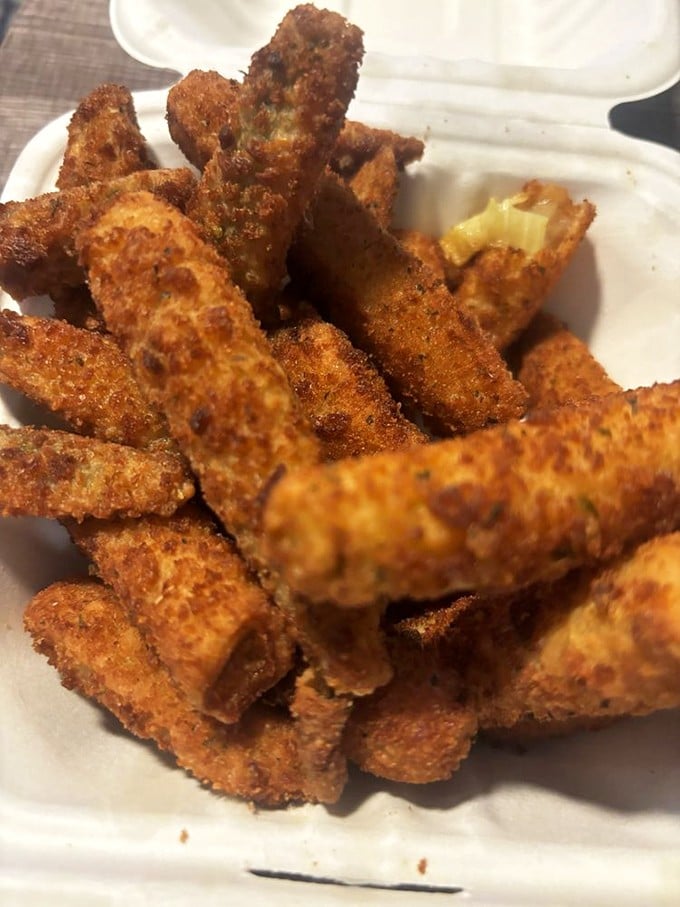 These aren't your average fries&mdash;zucchini gets the royal treatment, transformed into crispy, golden wands of vegetable perfection.