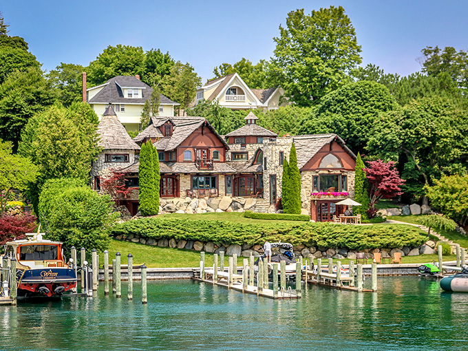Charlevoix's stunning waterfront homes showcase Michigan's version of luxury living. Where your retirement fantasy meets surprisingly attainable reality.