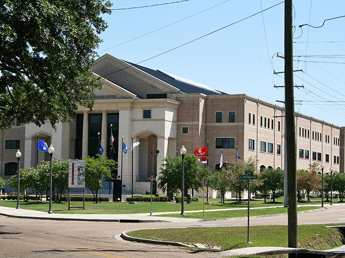 Even the municipal buildings have character in this affordable small town where your retirement check goes further than your grandchildren's text messages.