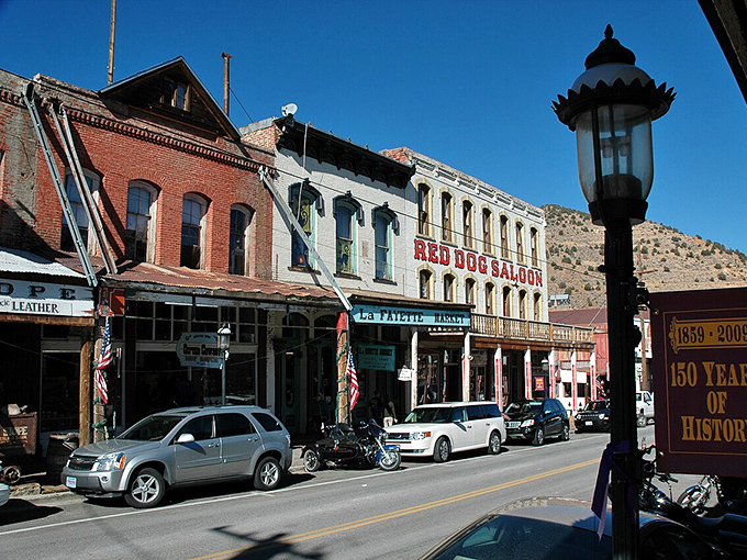 Virginia City's historic buildings transport visitors to the 1800s &ndash; living history where housing prices remain pleasantly stuck in the past.