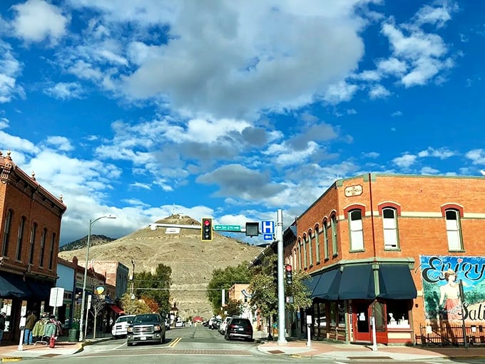 Those historic storefronts in Salida have seen boom times and quiet years. The Coors sign suggests good times are flowing again!