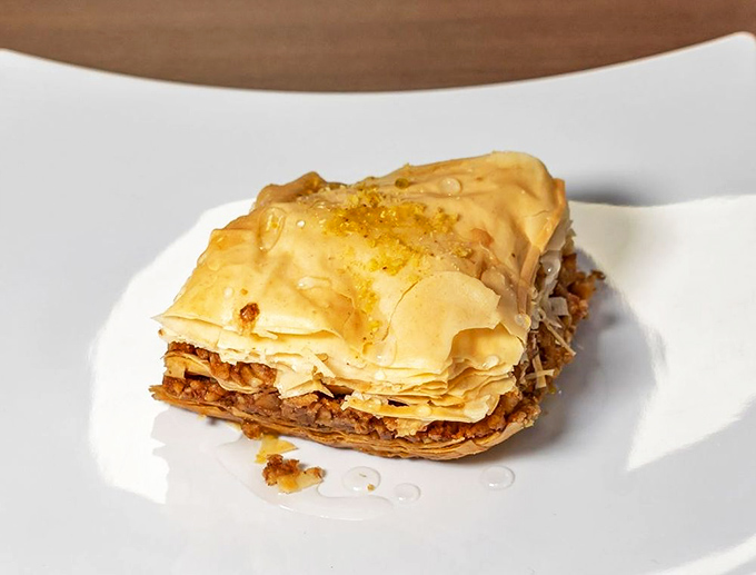 Baklava that's achieved the perfect phyllo-to-honey ratio&mdash;an engineering feat that deserves its own category at the Nobel Prize ceremony.