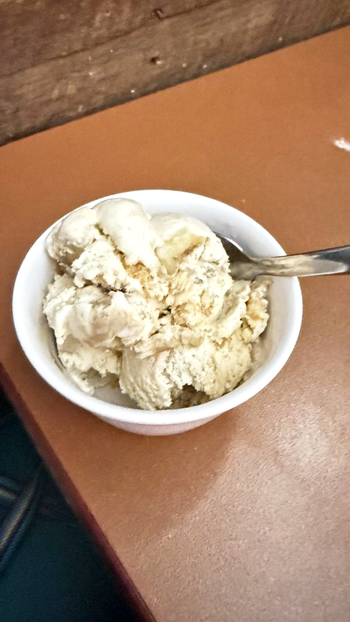 Vanilla ice cream so pure and simple it could make you weep. Sometimes the classics need no improvement, just respect and a good spoon.