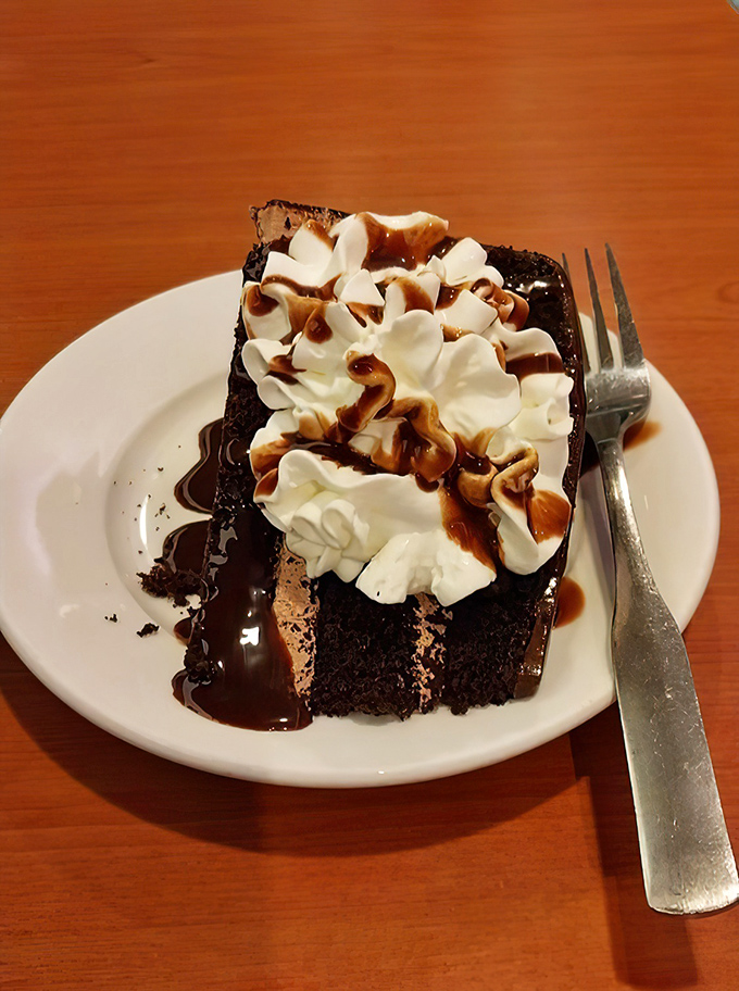 A chocolate cake that doesn't just satisfy your sweet tooth, but gives it something to write home about.