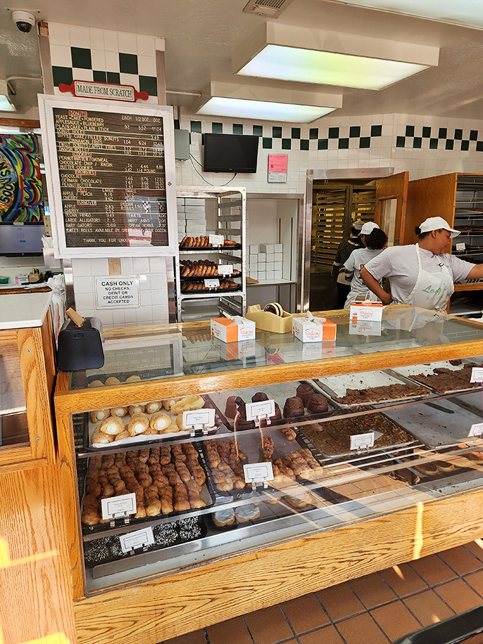 The display case&mdash;a glass-fronted portal to happiness where decisions become deliciously difficult and diet plans go to die.