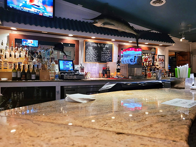 The oyster display&mdash;nature's perfect appetizer on ice. These briny beauties are the ocean's gift to patient seafood lovers.