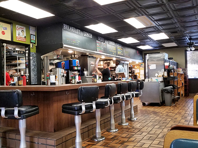 Counter seats offer front-row tickets to the culinary show. The best reality programming in Charleston happens right before your eyes.