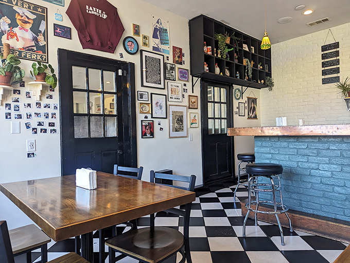 Wall art that tells stories while you eat. Every glance reveals another detail, like a delicious game of I-spy with your meal.