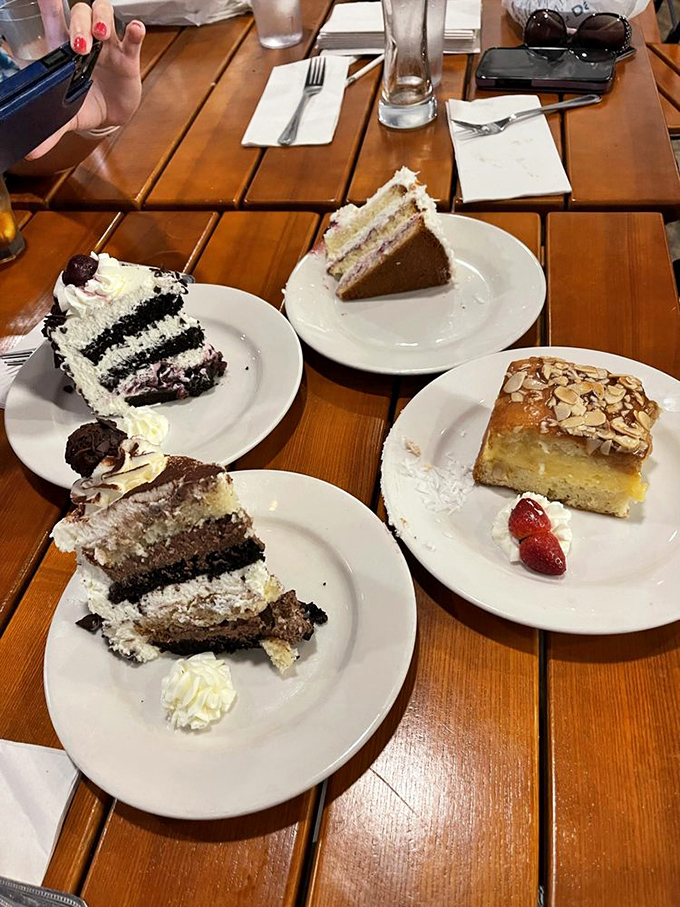 Cake slices that would make your grandmother both jealous and proud. These aren't just desserts&mdash;they're reasons to skip your main course entirely.