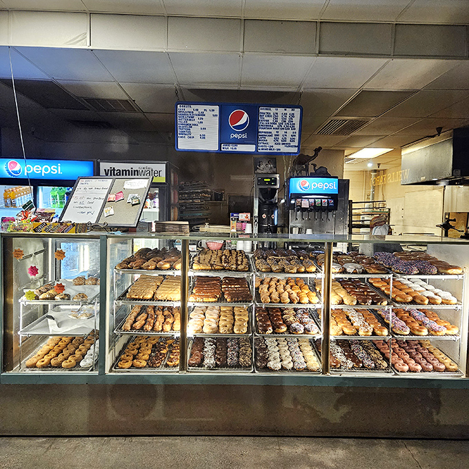The glass case of temptation&mdash;where diet plans come to die and "I'll just have one" becomes the lie we tell ourselves.