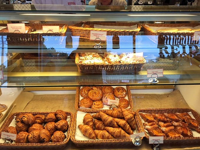 Pastry heaven exists in Kirkwood. Each wicker basket cradles golden treasures that make you question why you ever settled for lesser baked goods.