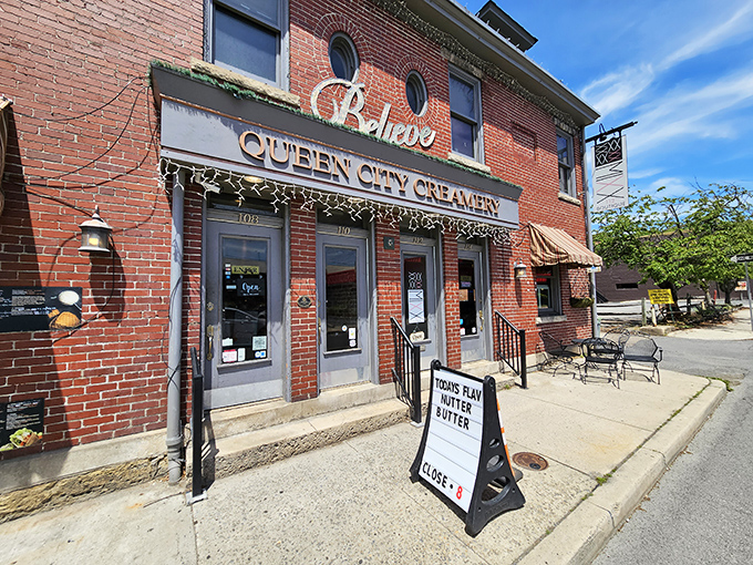 Queen City Creamery promises sweet relief from summer heat without the brain freeze to your wallet that big-city ice cream shops deliver.