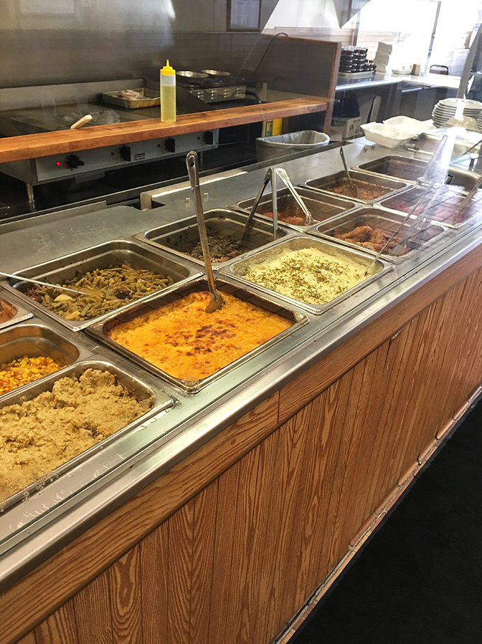 Not a buffet&mdash;a display of artistry. Each steaming tray contains something your diet app will flag but your soul will thank you for.