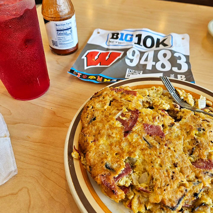 Fried Matza Brei: where breakfast traditions meet culinary artistry, creating something both humble and extraordinary at once.