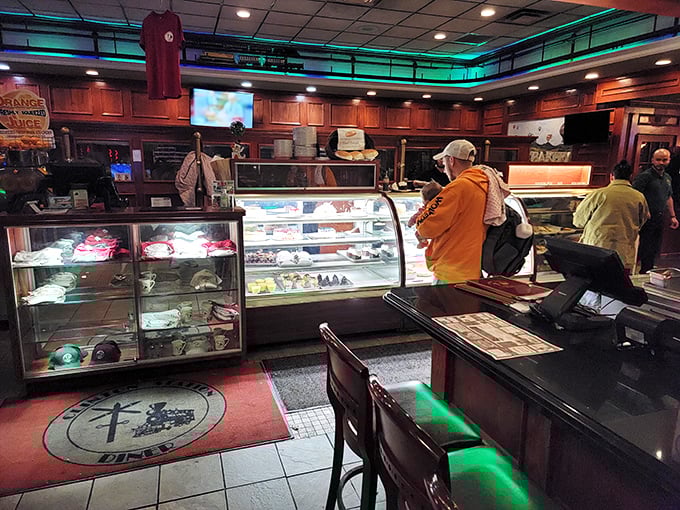 The dessert case&mdash;where willpower goes to die. These glass-enclosed treasures have been breaking diets and creating memories for generations.