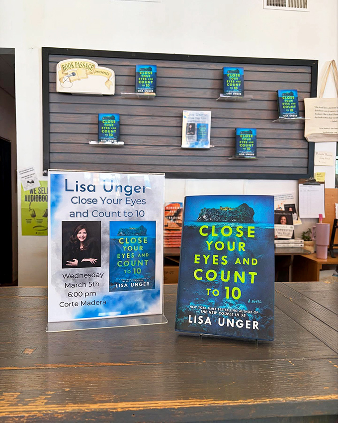 Author events transform books from objects into experiences. Lisa Unger's thriller promises to keep you counting a lot higher than ten.