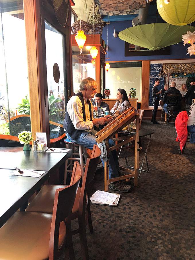 Live music adds the perfect soundtrack to your meal. This isn't dinner—it's dinner and a show.