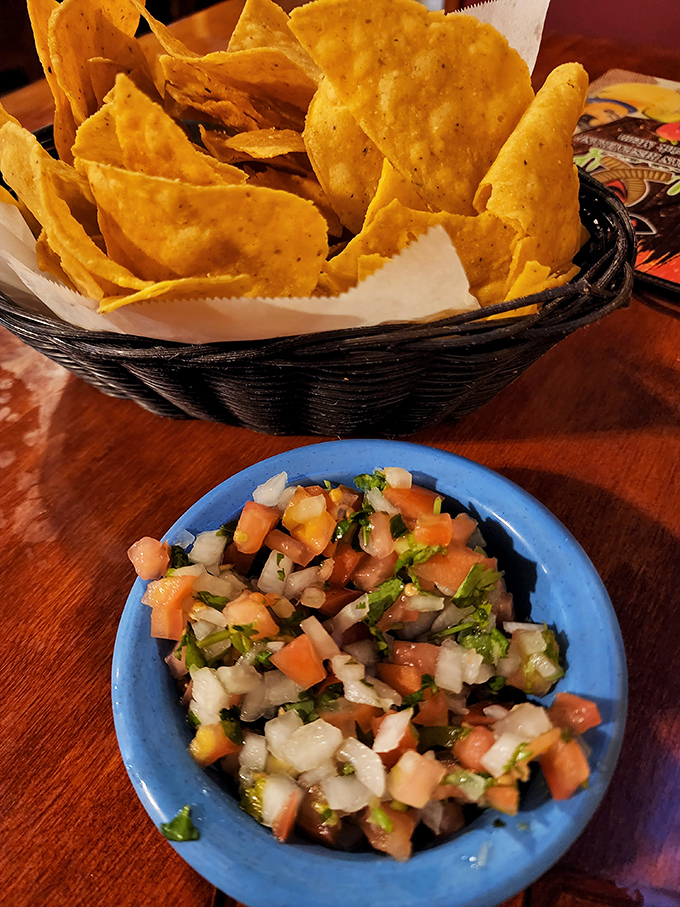 Those aren't just chips and salsa&mdash;they're the opening act that sets the tone for the flavor concert about to begin.