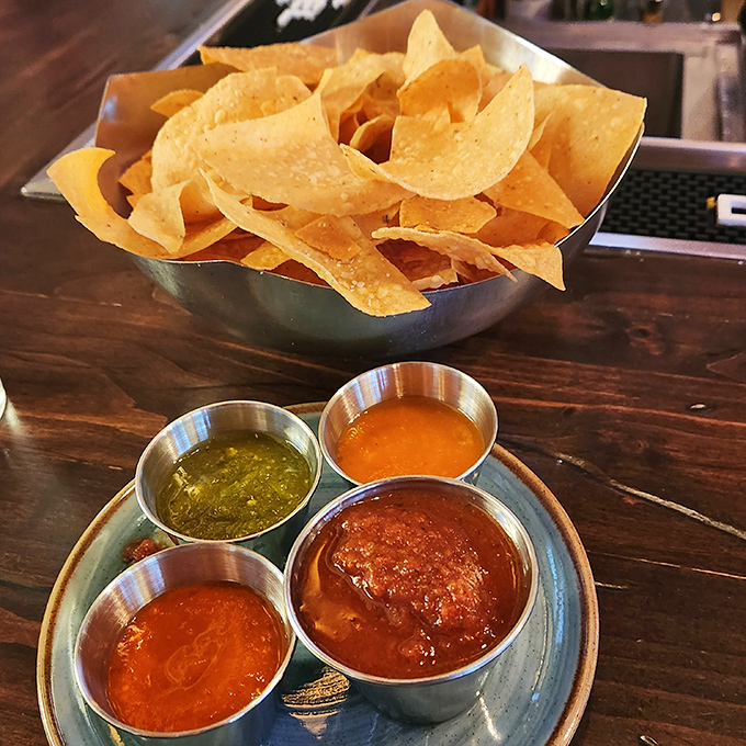 Chips and salsa&mdash;the opening act that sometimes steals the show. Each of these salsas tells a different spicy story.