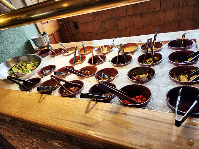 The salad bar &ndash; where you pretend to be virtuous before demolishing a two-pound lobster. We see you, and we approve