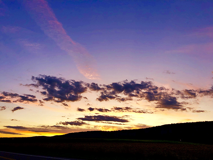 Pennsylvania sunsets deliver a masterclass in color theory, painting the sky in warm hues that make even bad photographers look good.