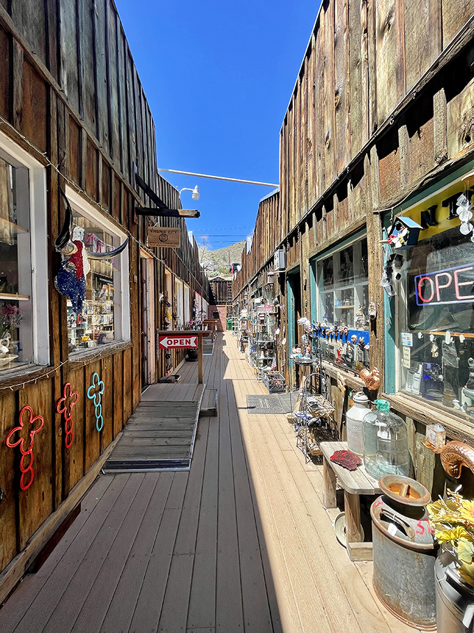 Wooden boardwalks lead past shops filled with treasures both tacky and transcendent&mdash;the perfect hunting ground for souvenirs with character.