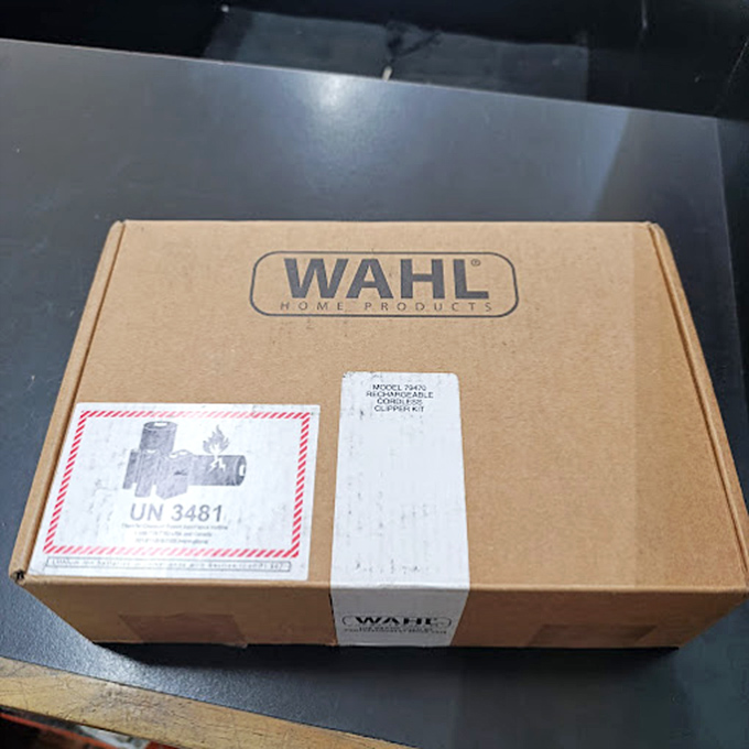 A professional-grade hair clipper kit waiting to transform someone into an at-home barber. Pandemic skills upgrade, anyone?