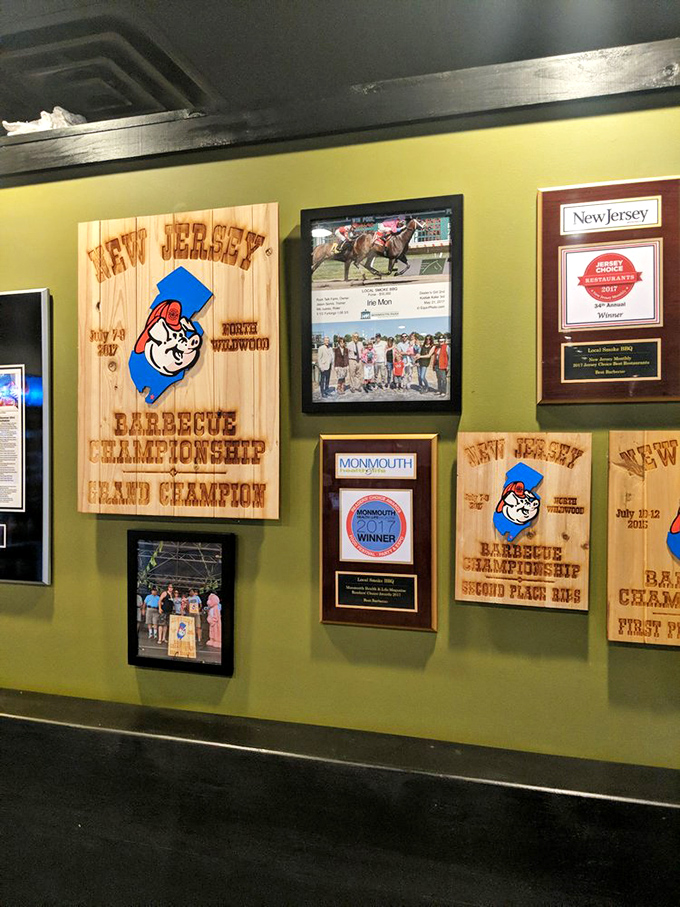 The wall of awards isn't bragging &ndash; it's just confirming what your taste buds are about to discover. 